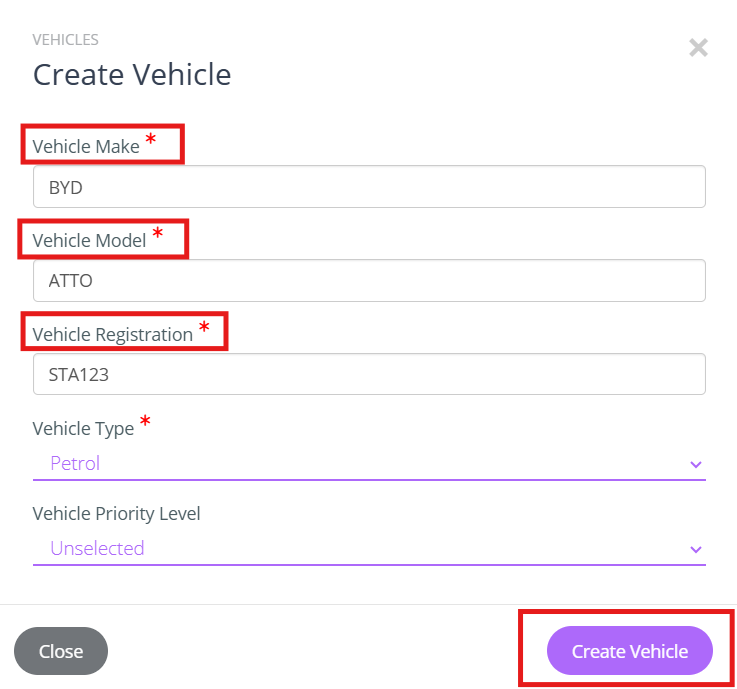 How to Add my Vehicle Regisration in Booker – Excelsia University ...